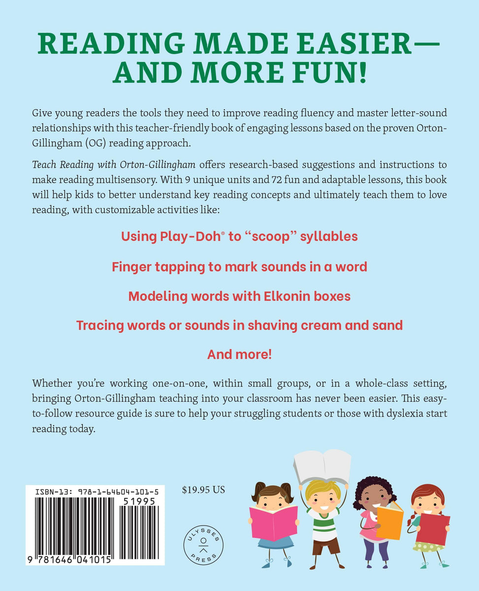 Teach Reading with Orton-Gillingham – Stable Book Group